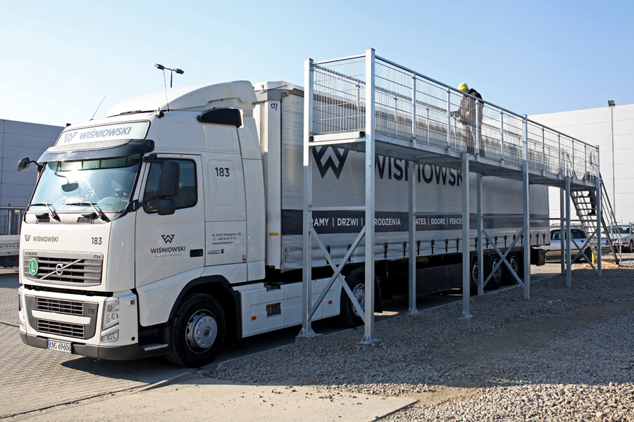 Mat-Marko Producent podestów do odśnieżania naczep i przyczep